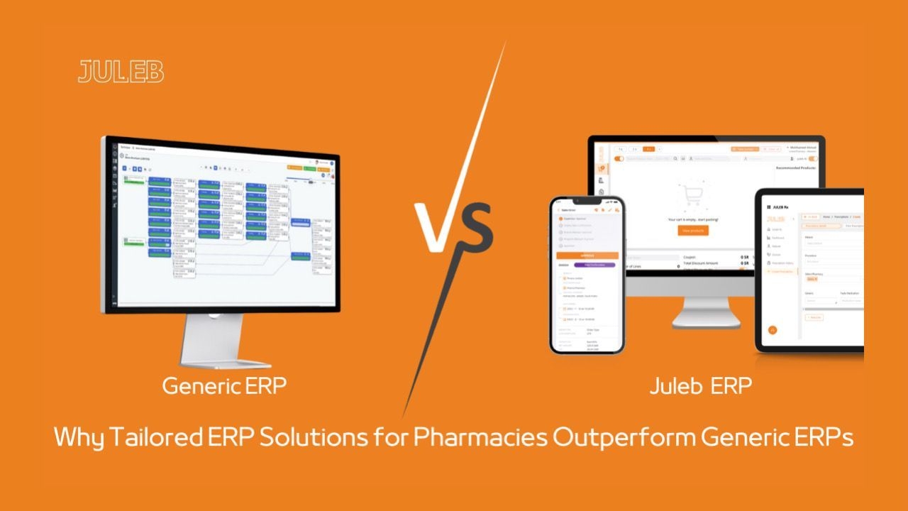 Why Tailored ERP Solutions for Pharmacies Outperform Generic ERPs | Juleb